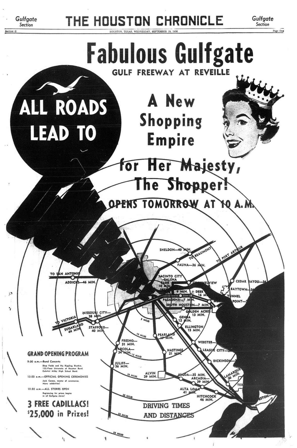 Giant Gulfgate Center Opened With Fanfare