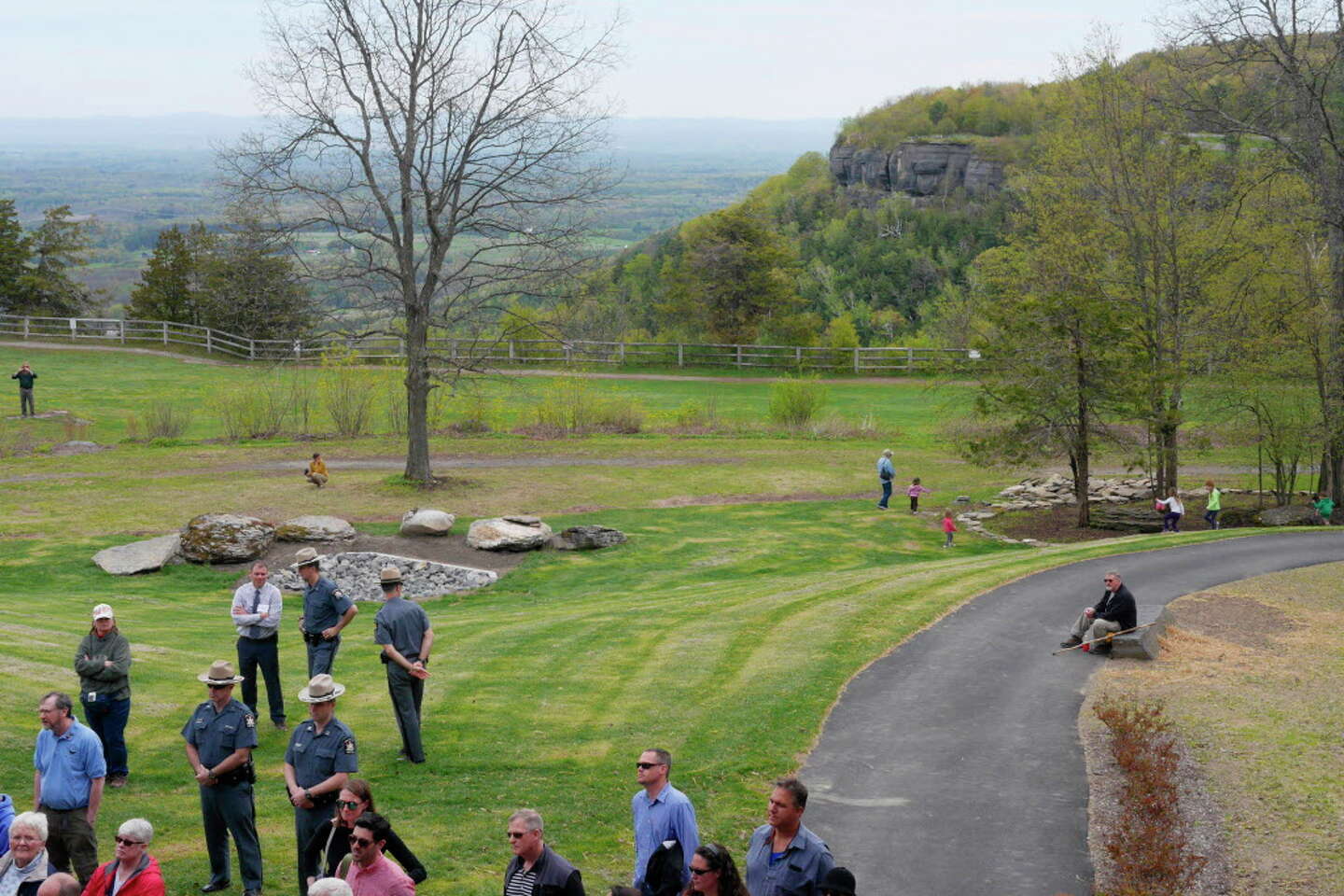 Photos: $3.8 million Thacher State Park visitors center opens