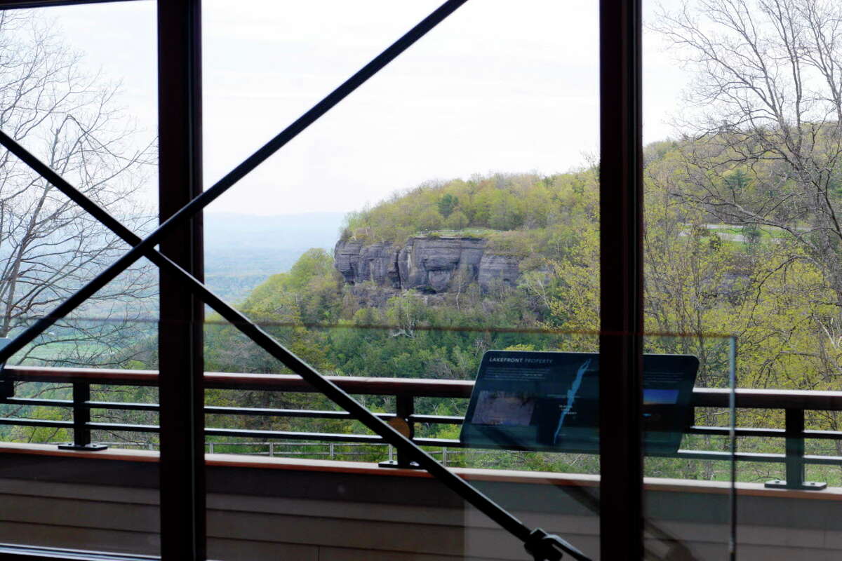 Photos: $3.8 million Thacher State Park visitors center opens