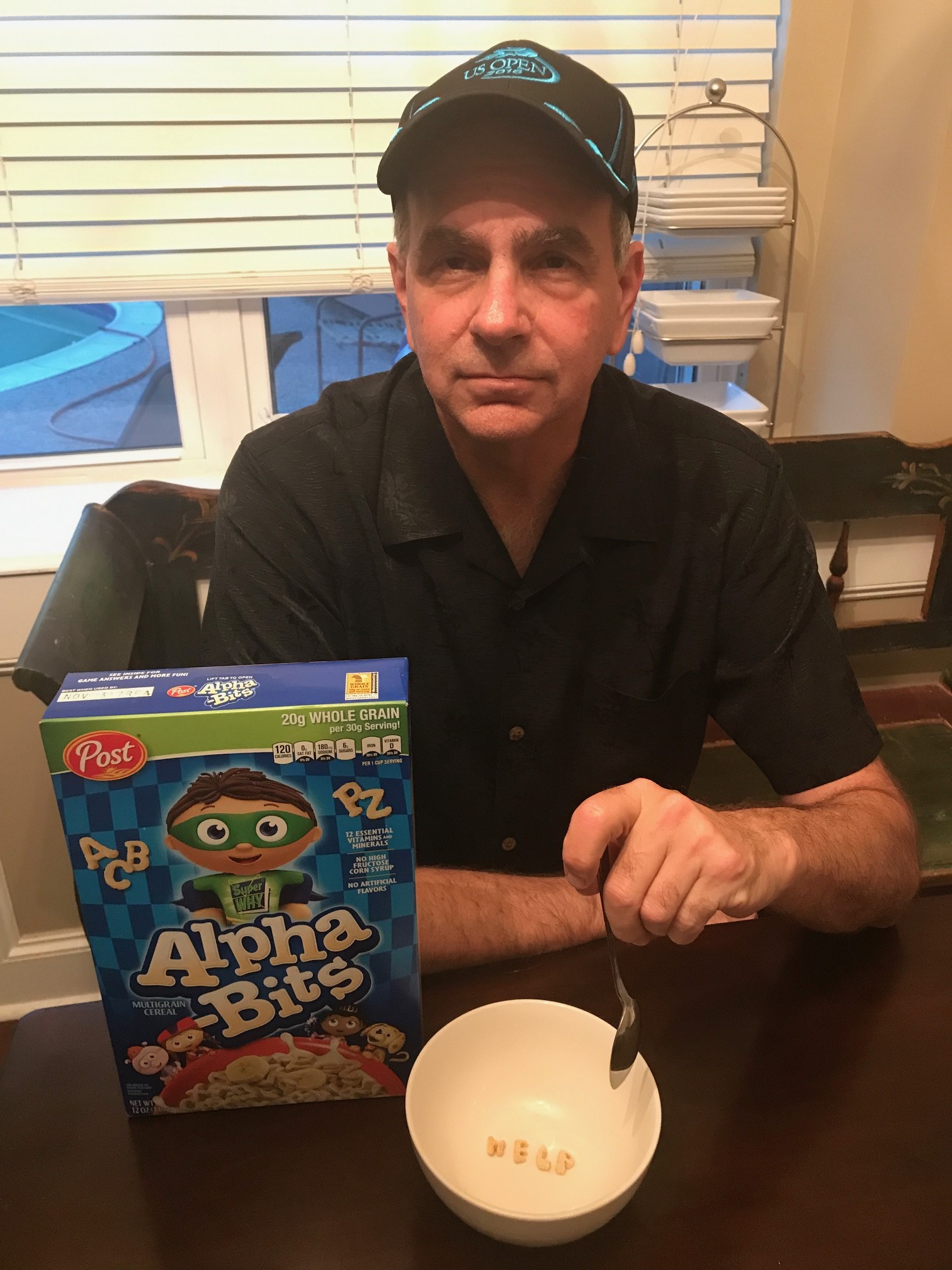 A cry for help - on the cereal aisle