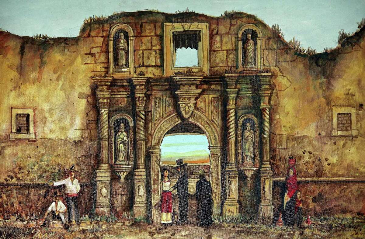 Alamo art shows drama, detail with accuracy