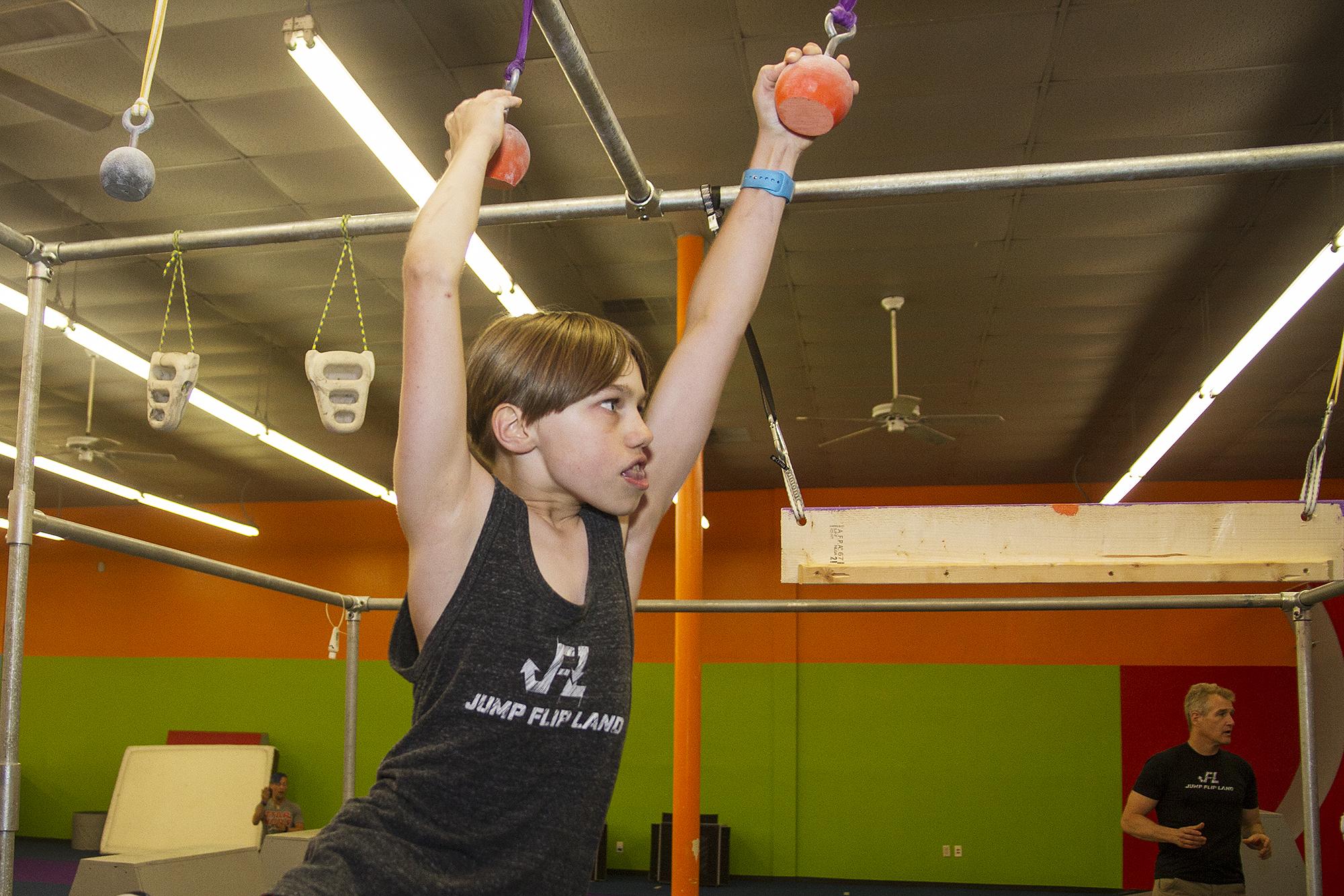 Training the next best ninja warrior