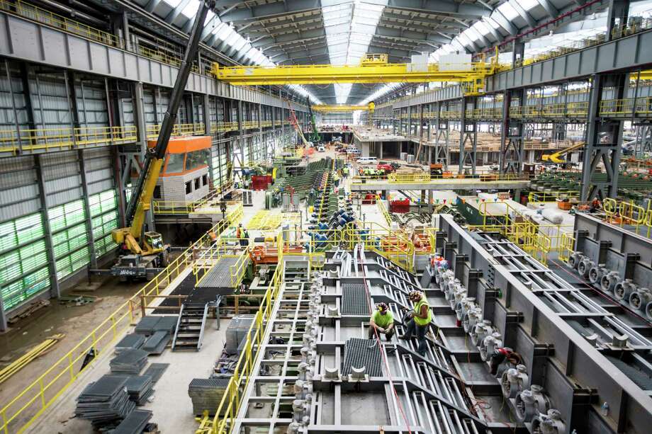 Tenaris' new Bay City mill starts rolling pipe for oil wells - Houston ...
