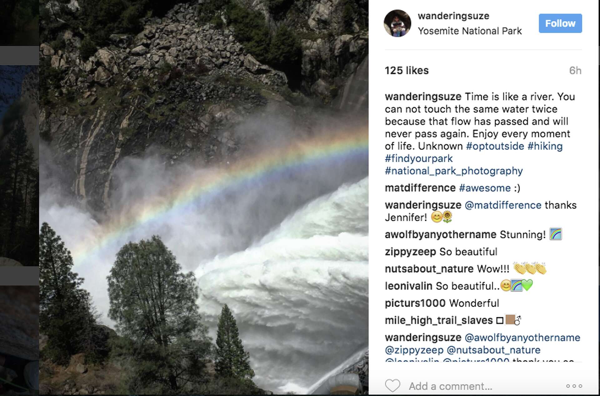 Epic winter, warm weather have Yosemite waterfalls booming