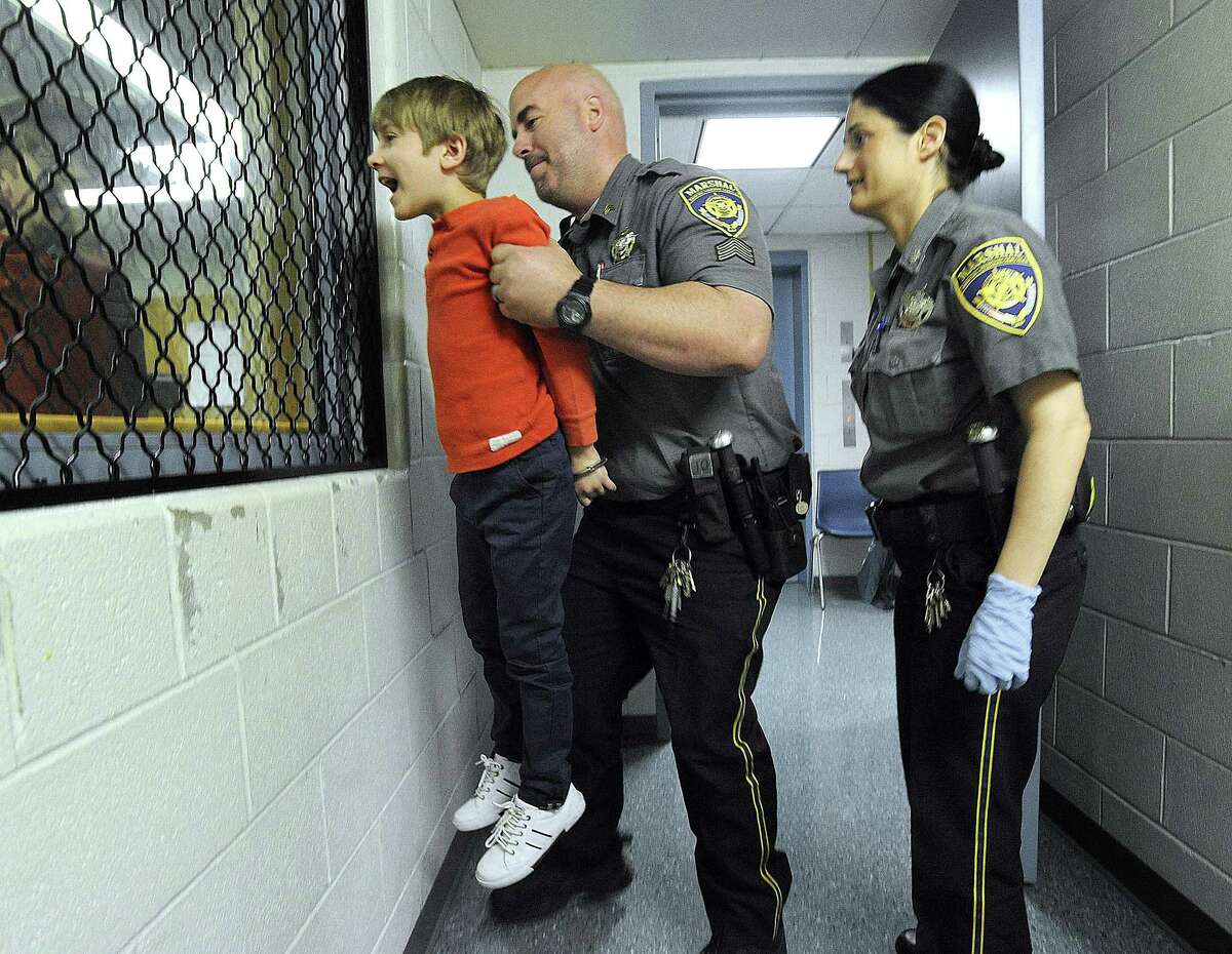 Danbury students tour the Superior Court during Law Day celebration