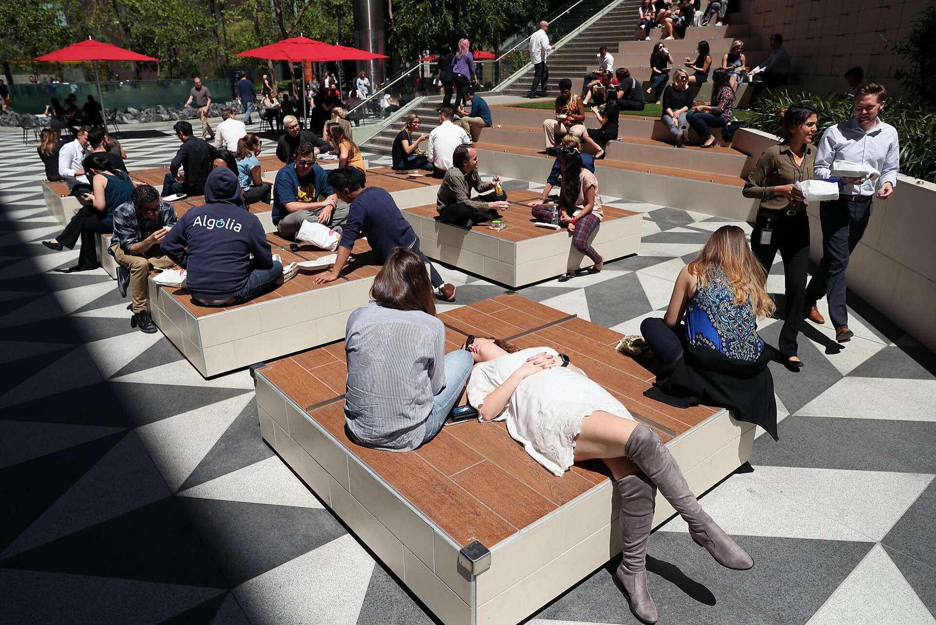 Public areas in private buildings don’t always have inviting feel