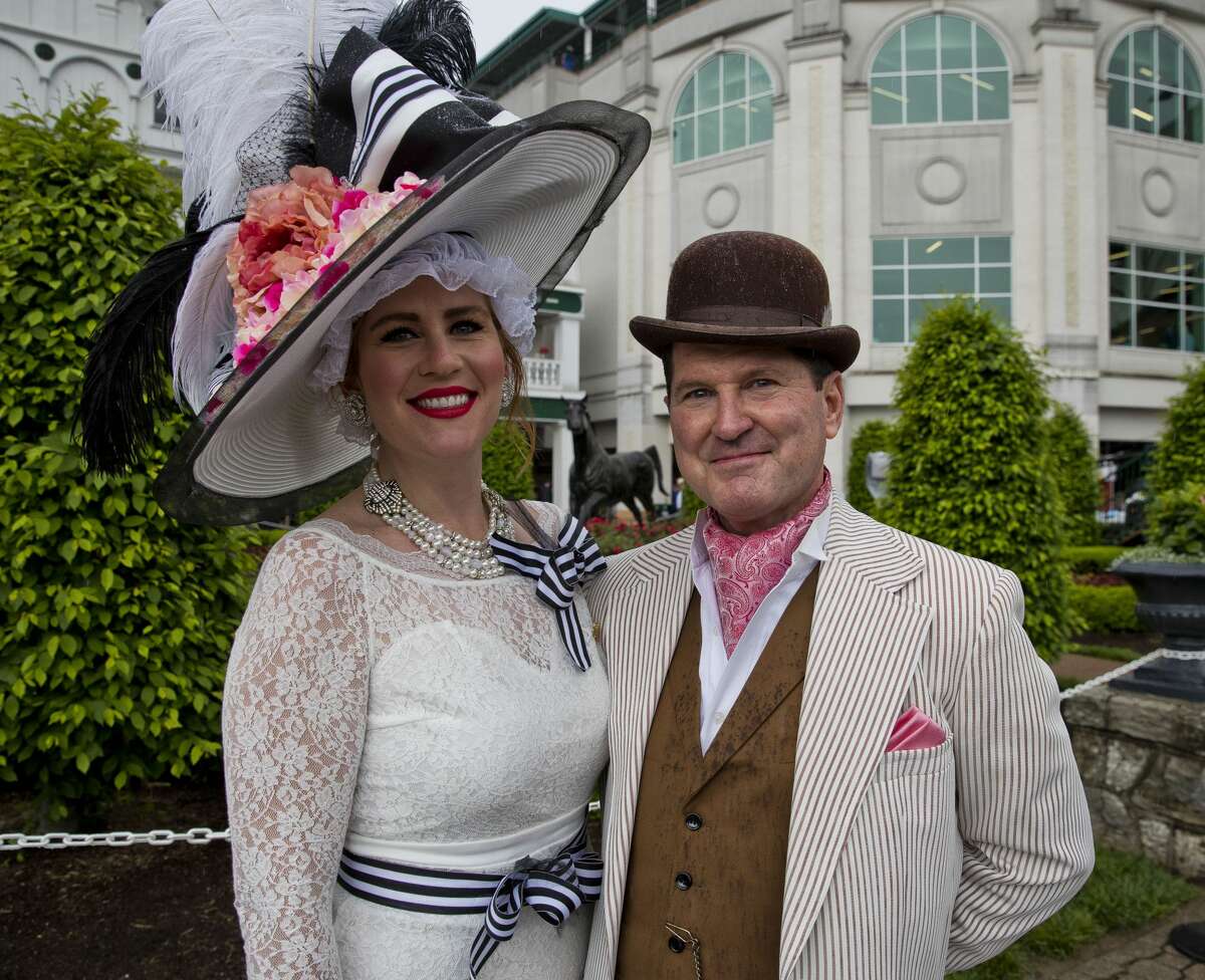 Lavish hats and posh celebrities at the Kentucky Derby