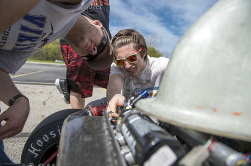 SVSU Cardinal Formula Racing members push limits