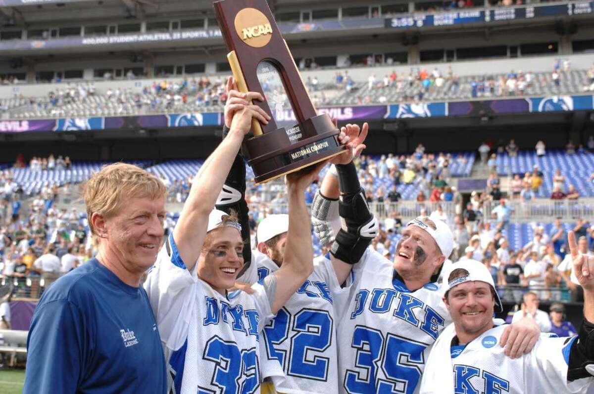 Greenwich trio helps lead Duke lacrosse to national title