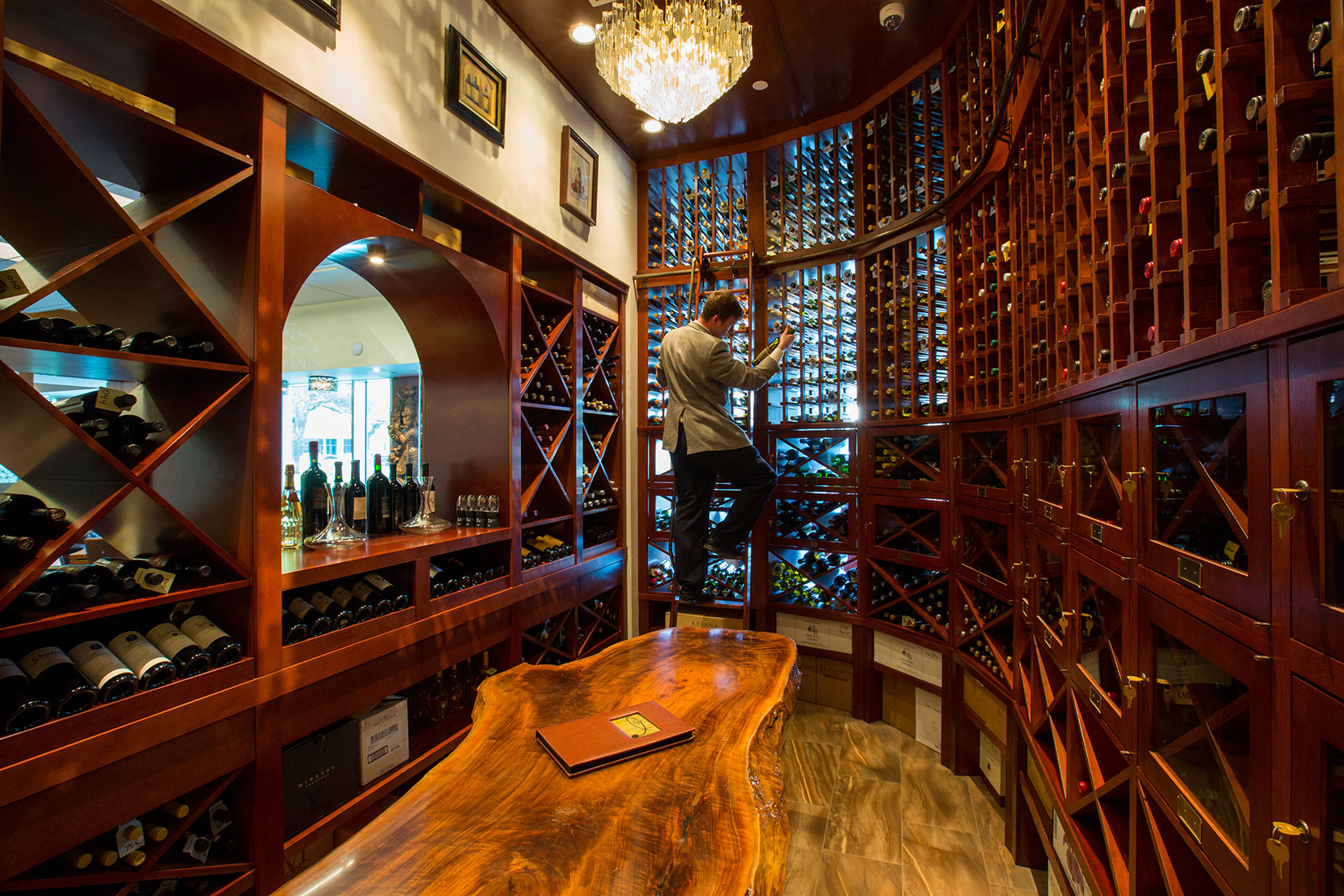 Wine lockers are hot new VIP restaurant experience in Houston