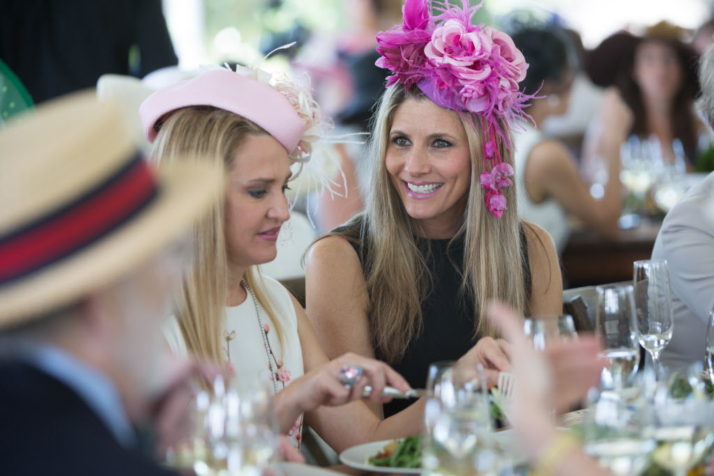 Florals dominate the spring social scene