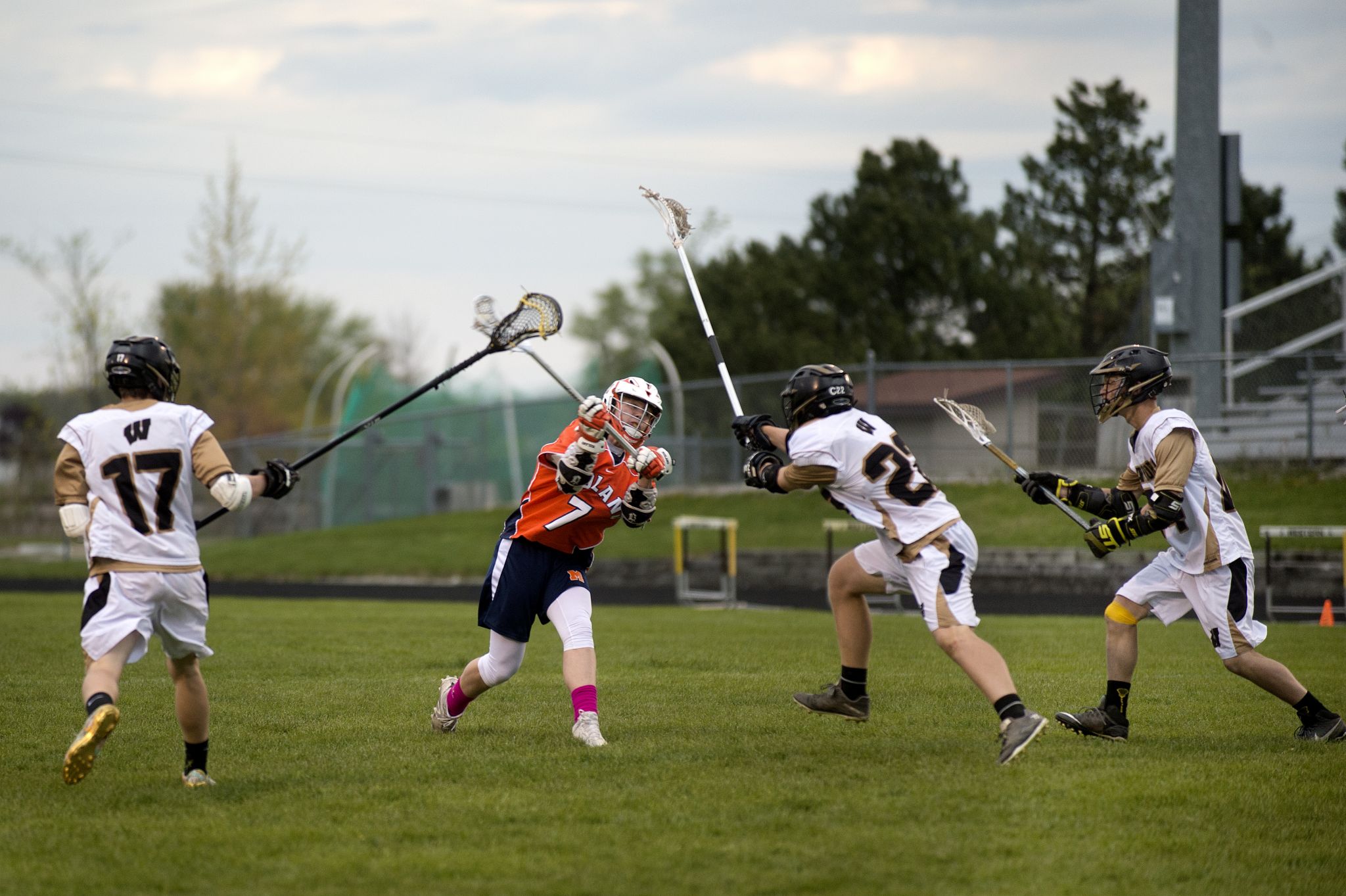 Midland boys' lacrosse wins 5th straight SVL championship