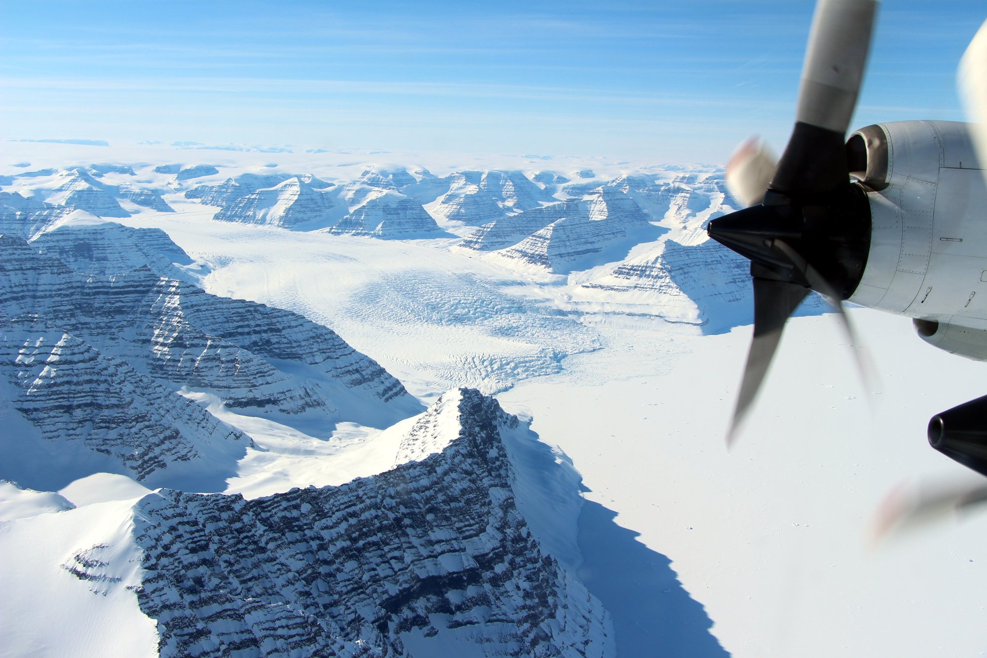 Gorgeous and frightening photos from NASA's IceBridge flights