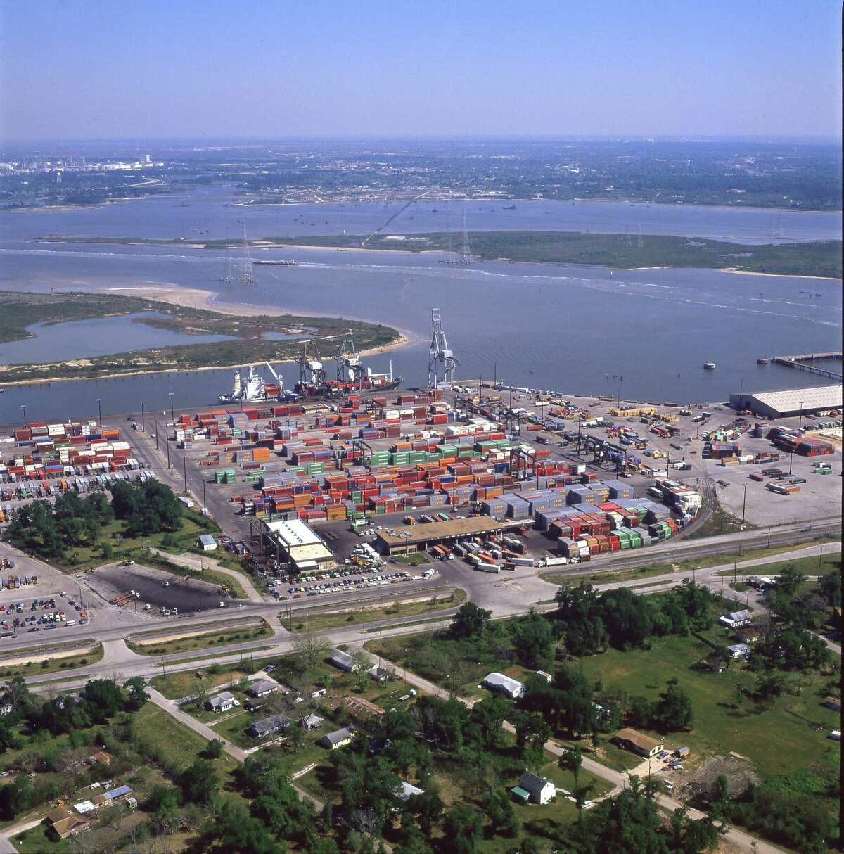 First docking of ship at Sea-Land wharf a milepost for Port