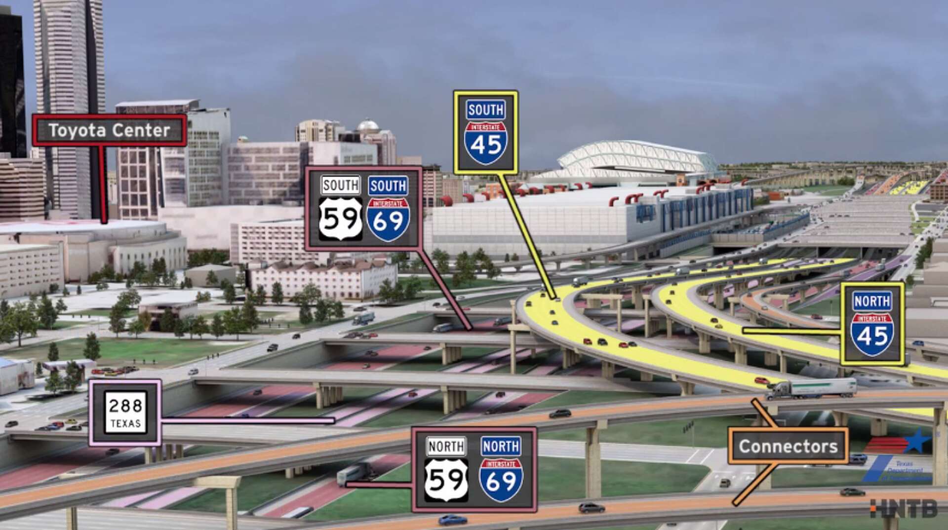 What Houston will look like after TxDOT's multi-billion dollar freeway ...