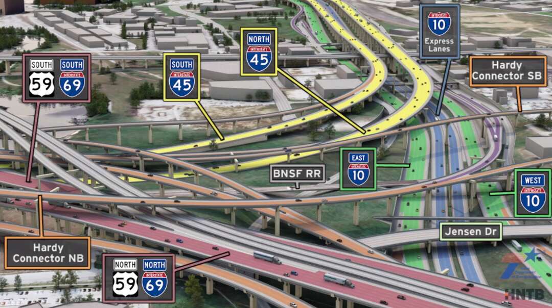What Houston will look like after TxDOT's multi-billion dollar freeway ...