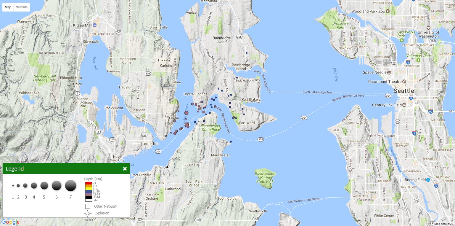 What does latest 'swarm' of Seattle-area earthquakes mean?