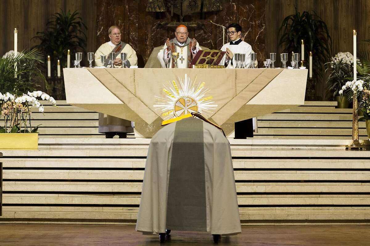 Hundreds mourn Archbishop George Niederauer at SF funeral Mass