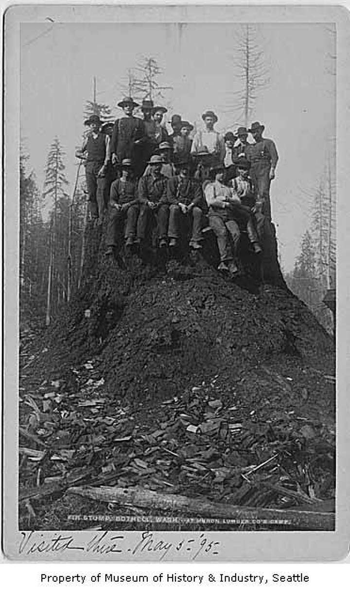 Northwest logging scenes from the early days