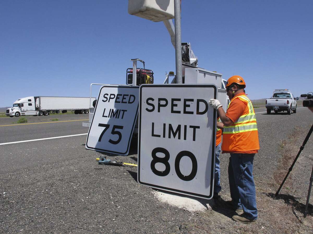Nevada raises speed limit to 80 mph on desert highway