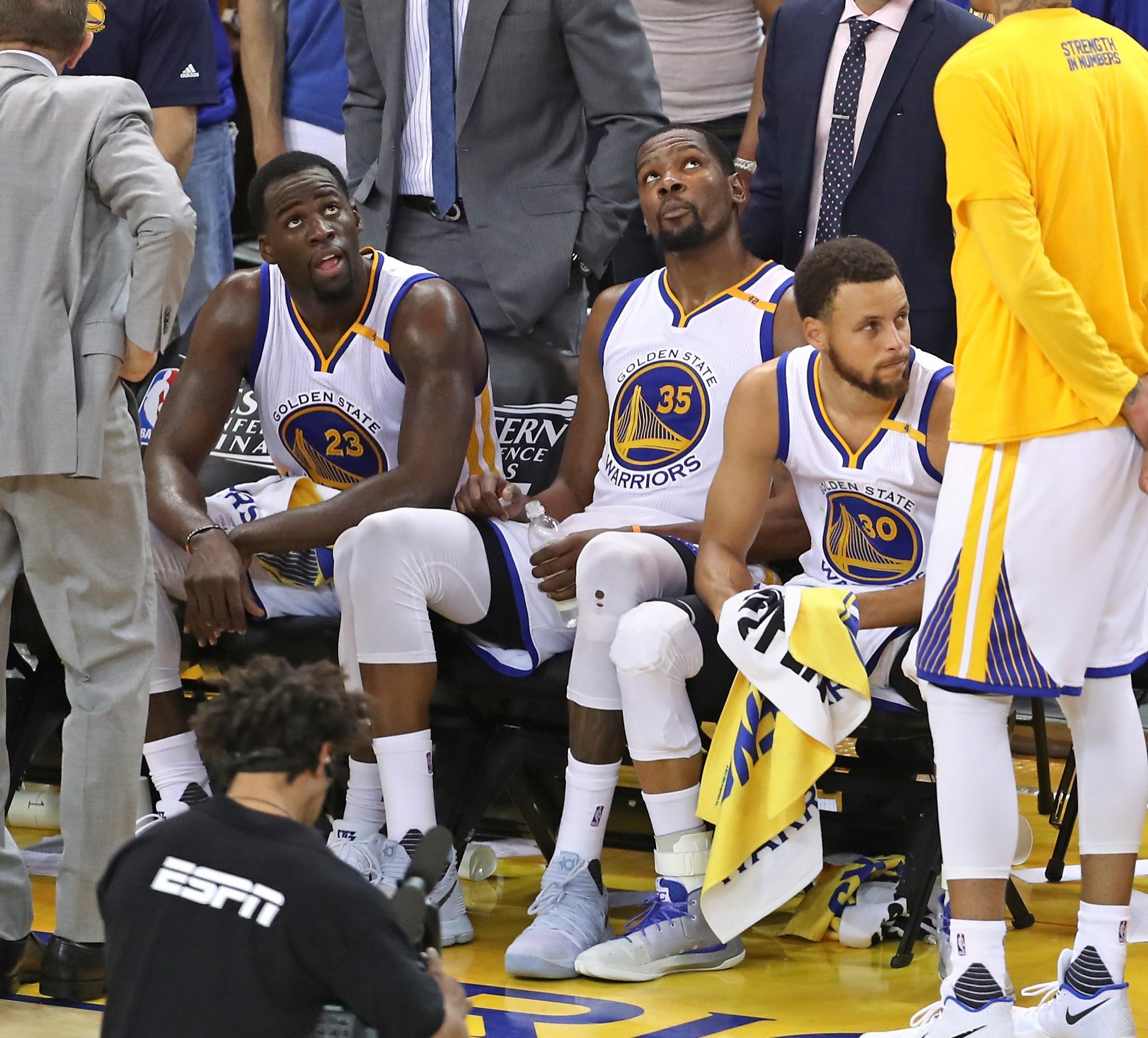 Curry, Durant, Green are All-NBA, but not on 1st team