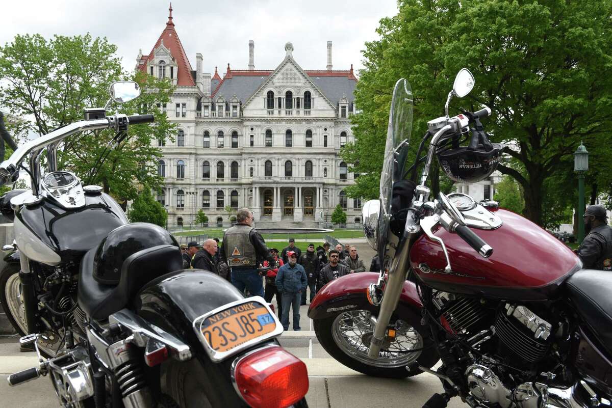 Photos: Motorcyclists gather at the Capitol