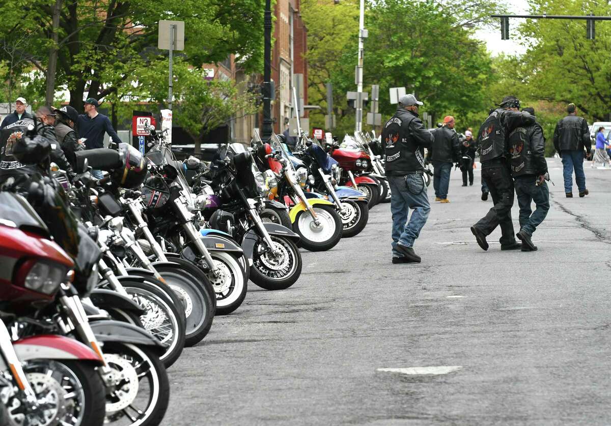 Photos: Motorcyclists gather at the Capitol