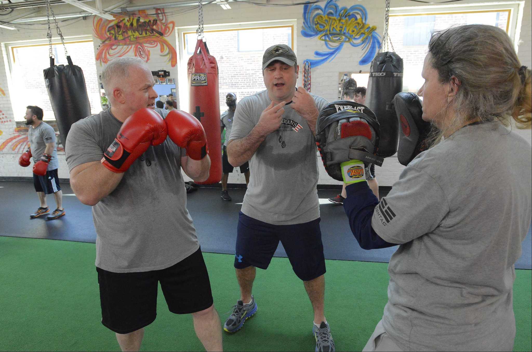 Veterans build fitness and friendships in new Stamford boxing club