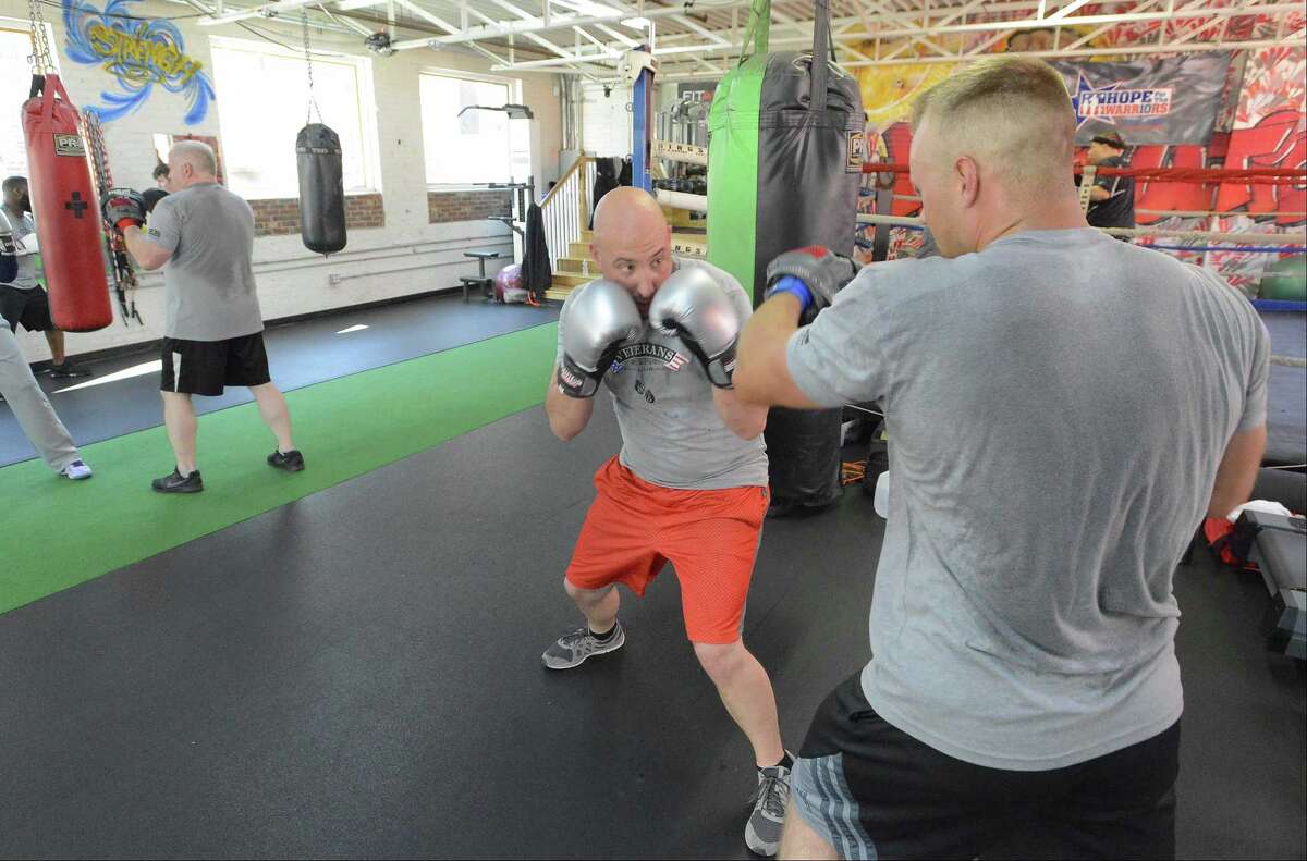 Veterans build fitness and friendships in new Stamford boxing club
