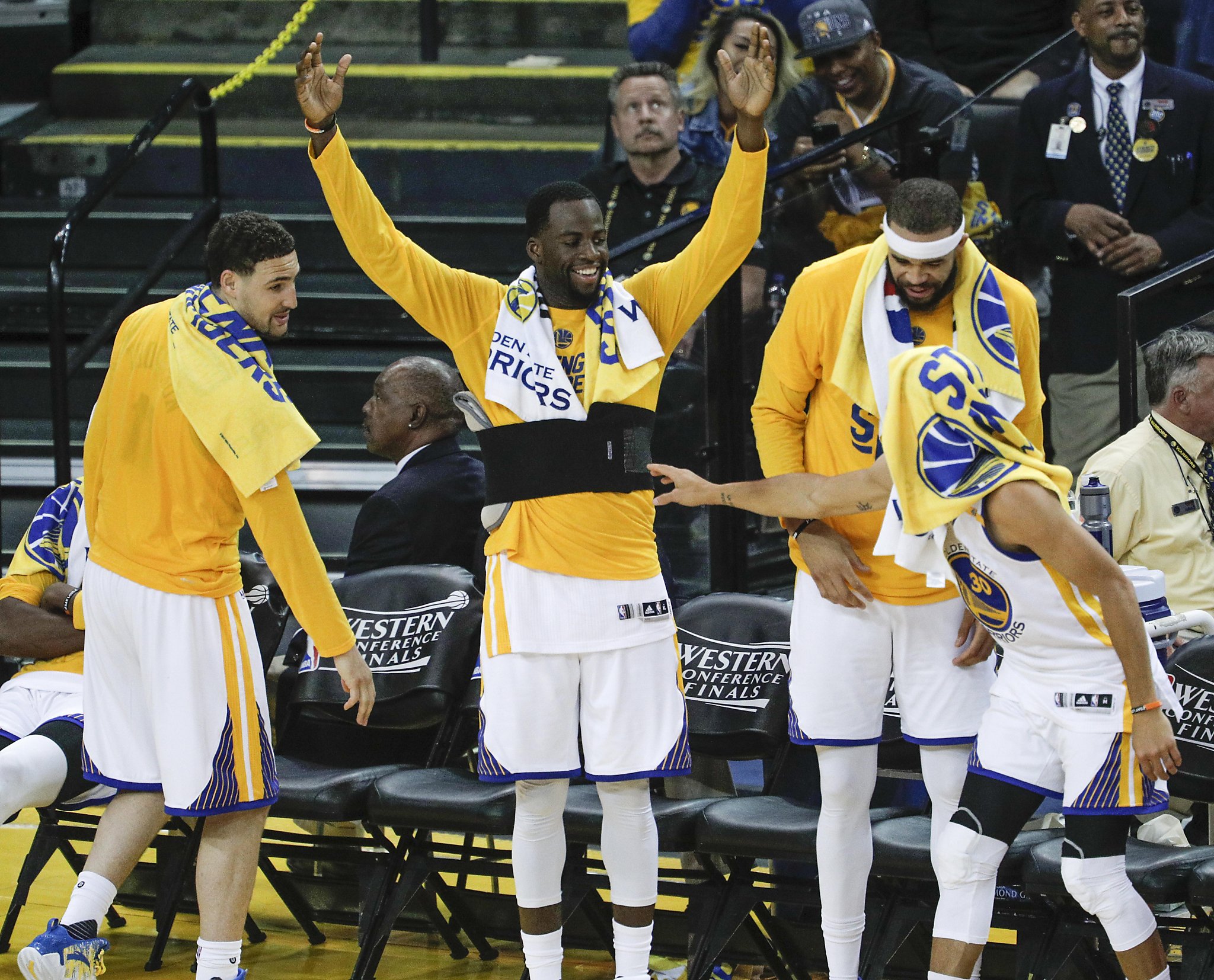 Warriors: The joy of having it all go their way