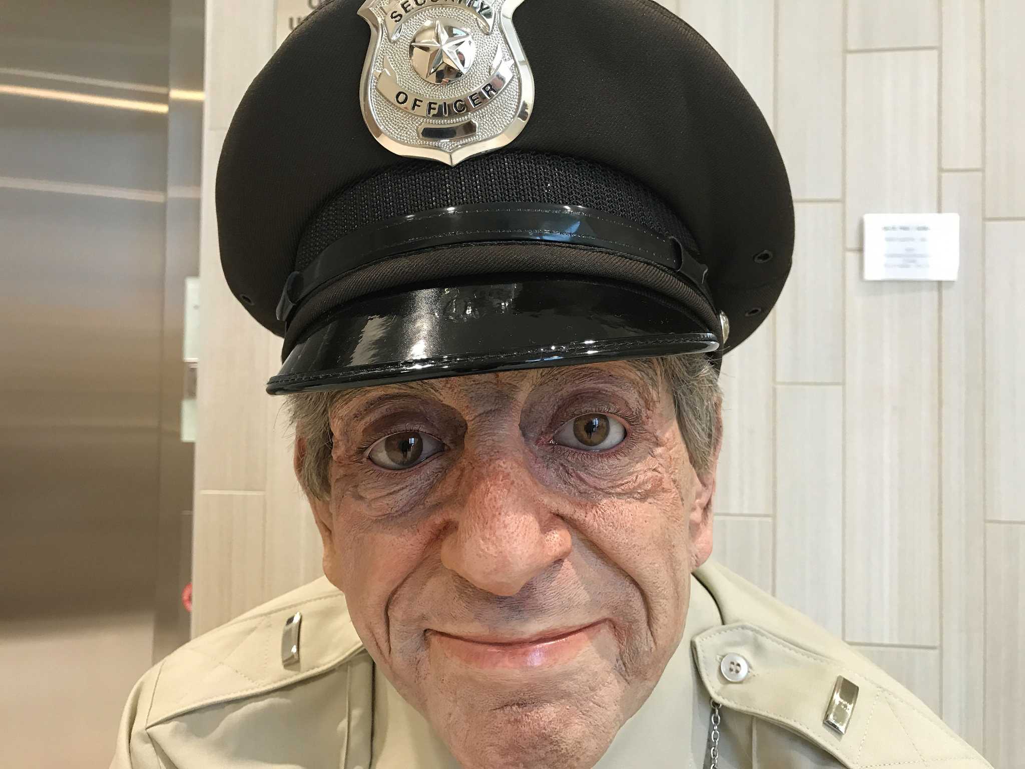 Art Daybook: The creepiest guard you'll ever meet