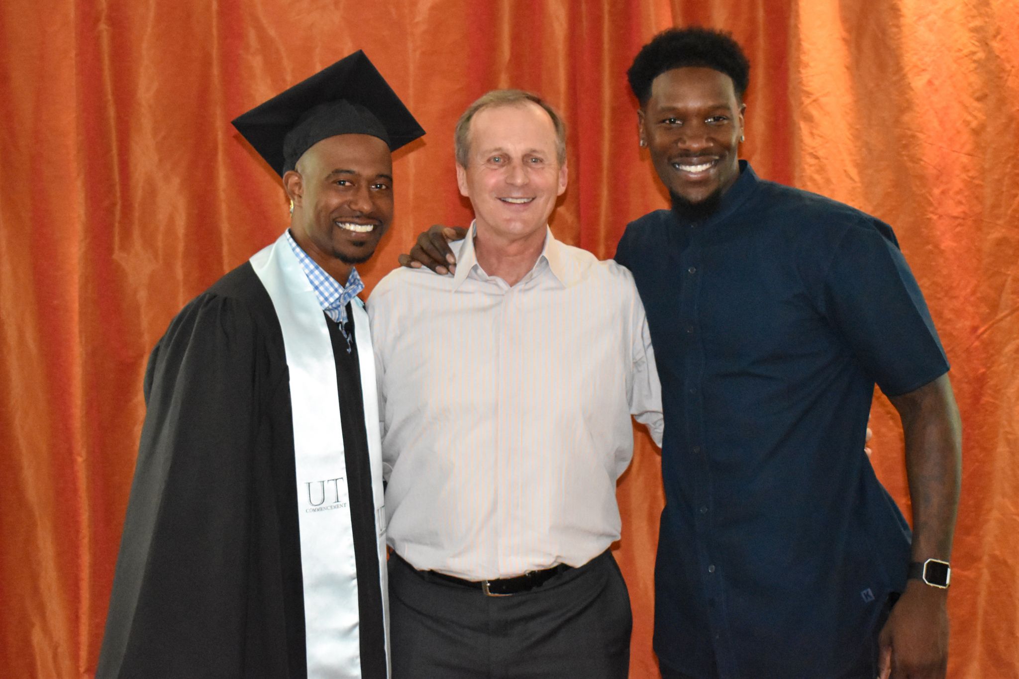 T.J. Ford returns to school to receive his degree from Texas