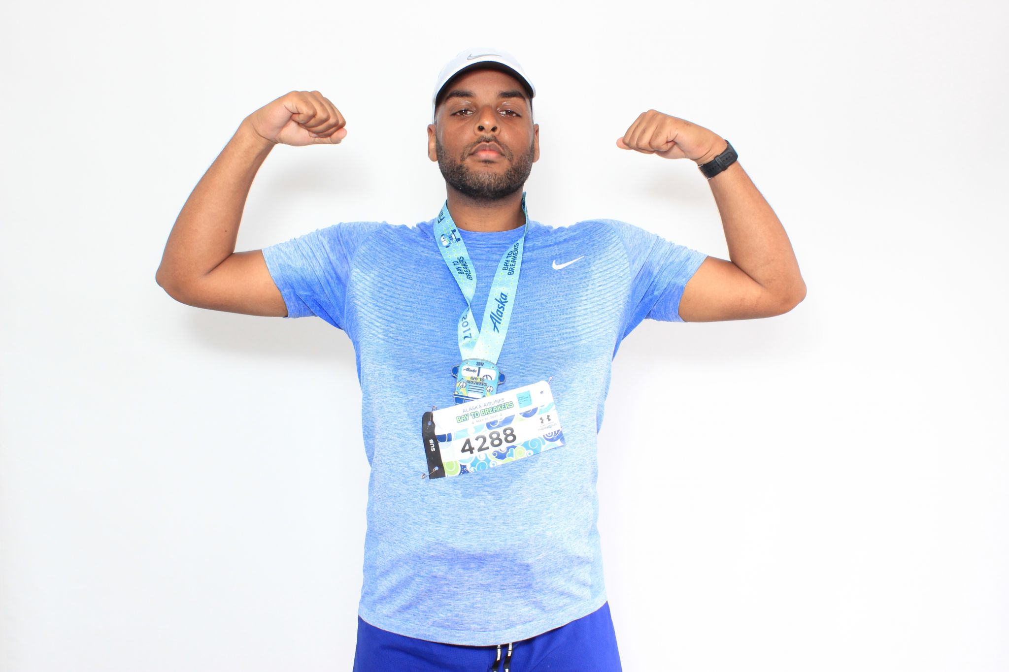 Bay to Breakers 2017 finish line photo booth