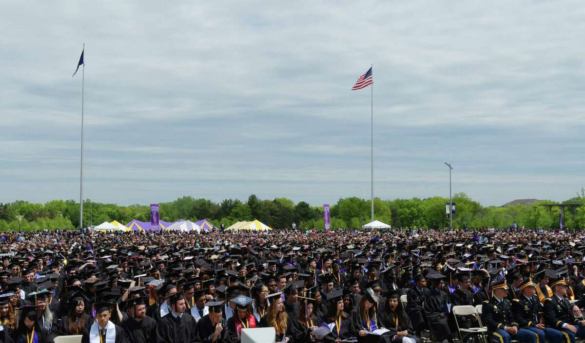 Pictures: UAlbany's Sunday commencement