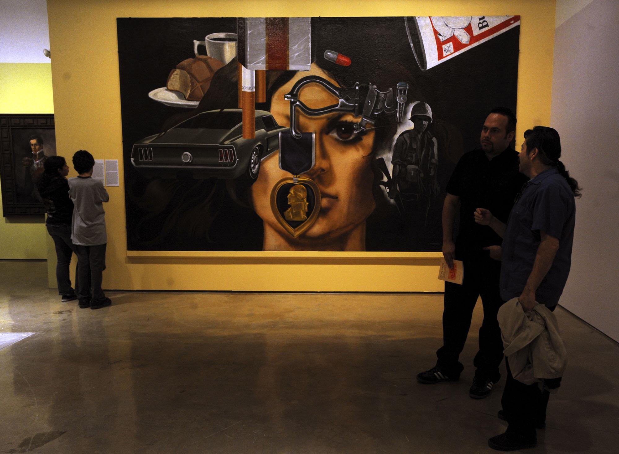 A noted post-traumatic painting will be seen again