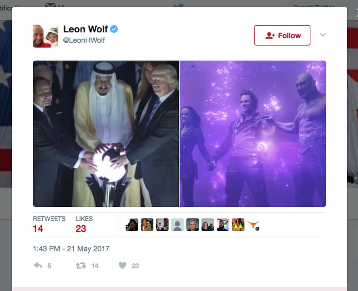 Donald Trump and a Glowing Orb: A scene from 'Lord of the Rings ...