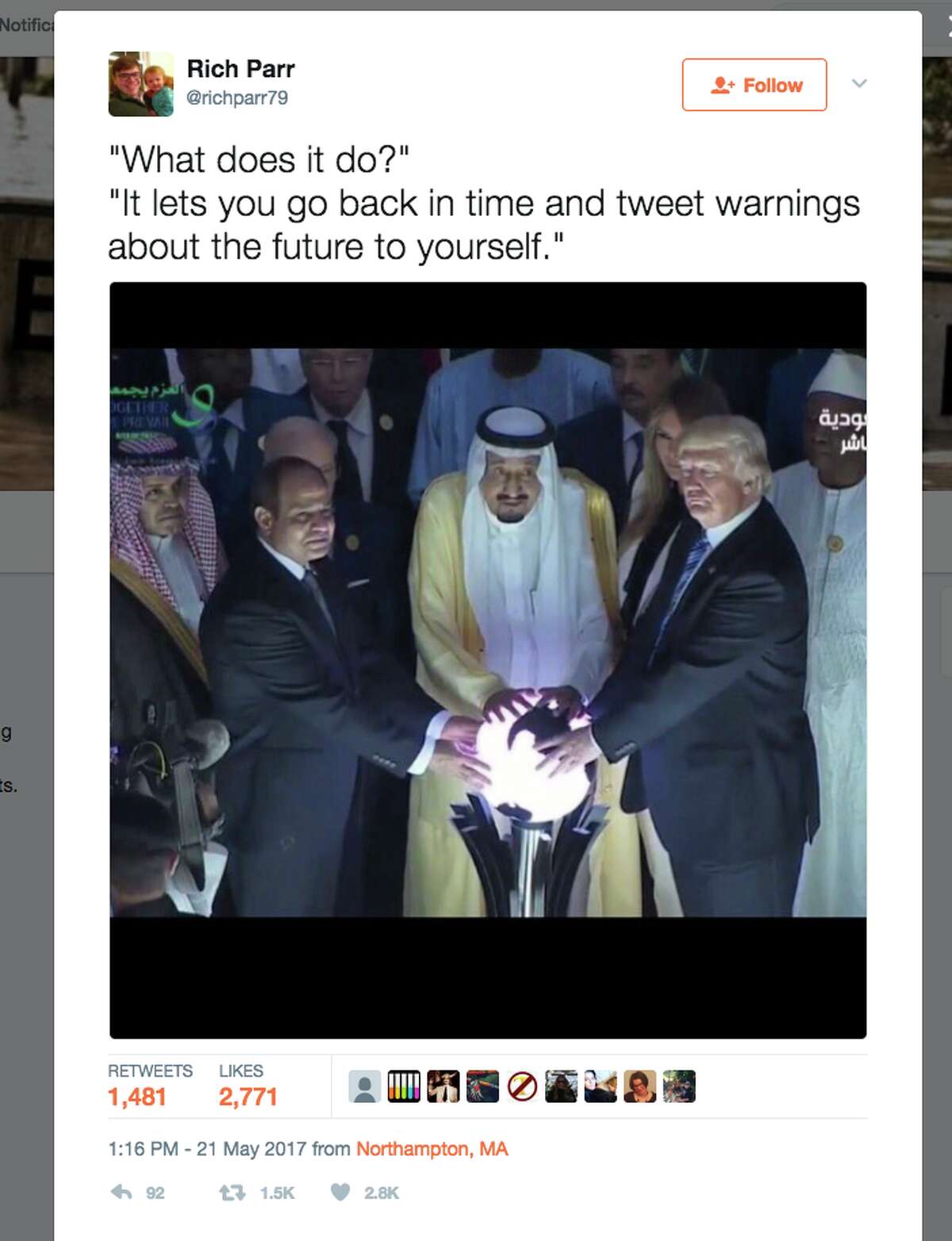 Donald Trump and a Glowing Orb: A scene from 'Lord of the Rings ...