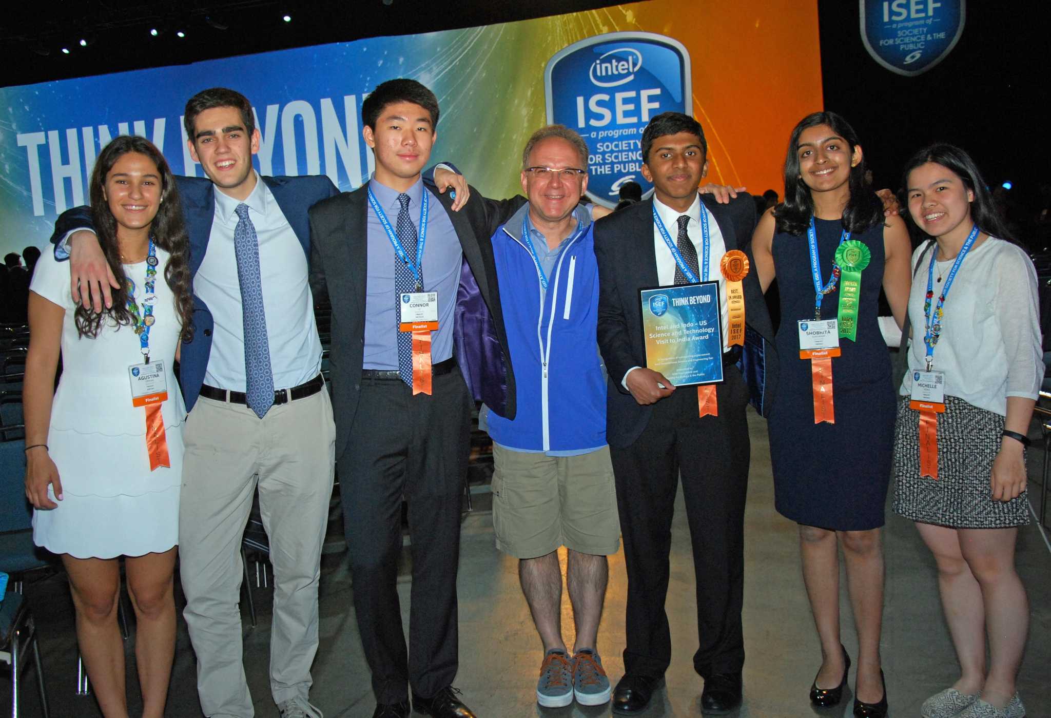 GHS students win thousands in prize money at 2017 Intel science fair