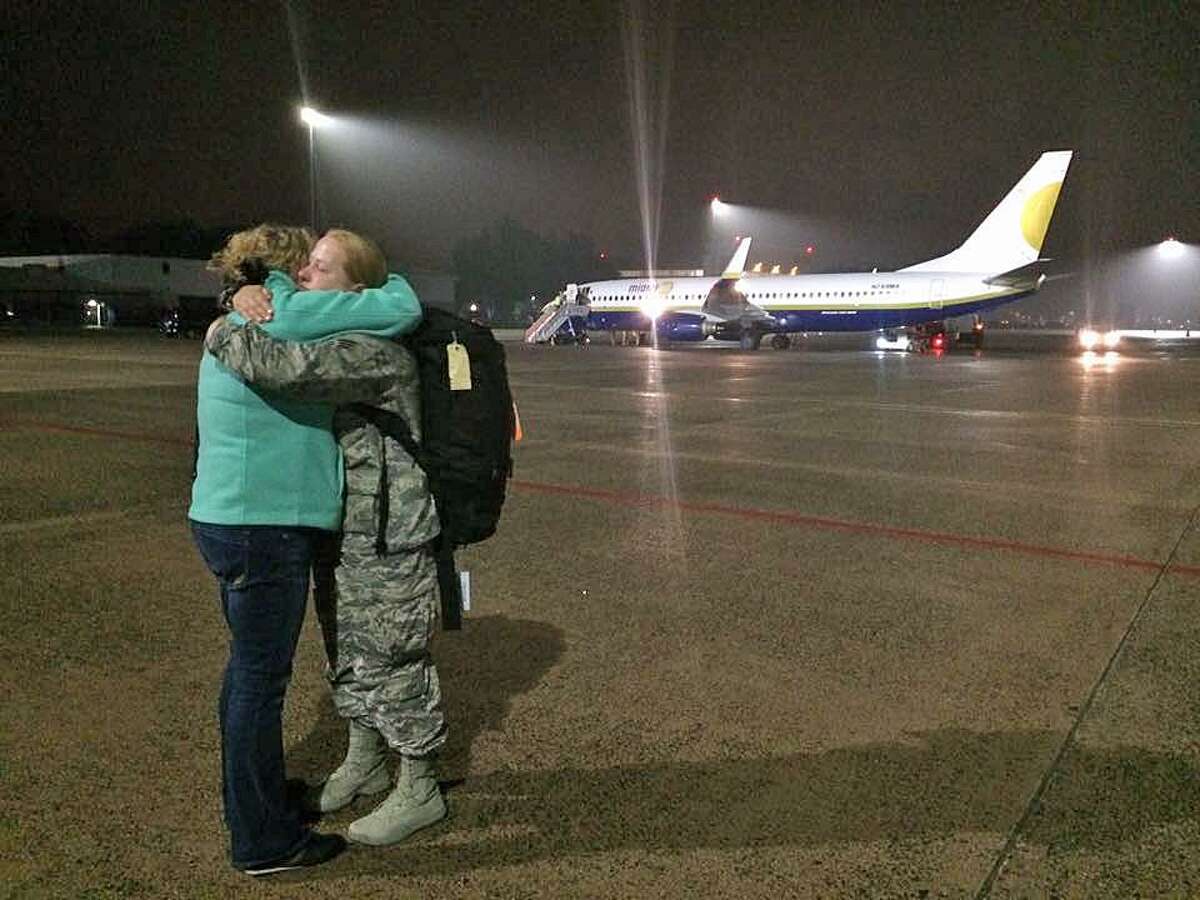 National Guard squadron returns home to Conn.