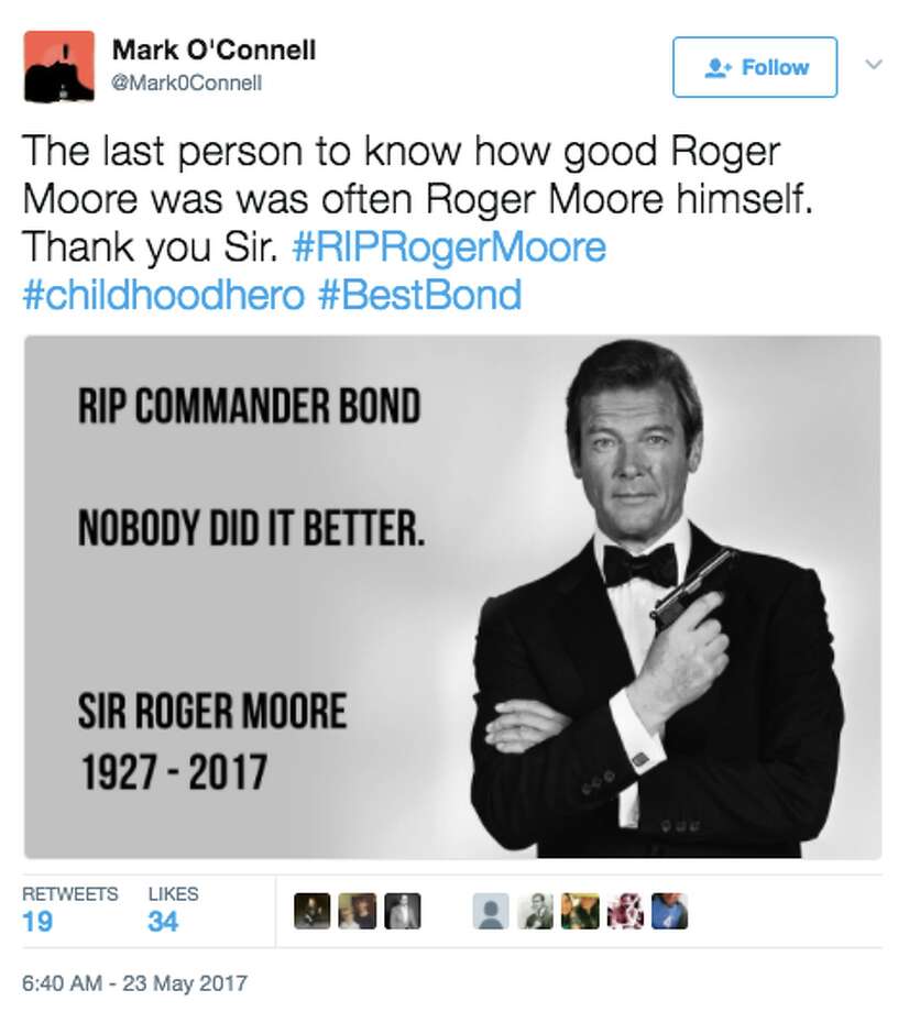 This Roger Moore story may make you tear up - SFGate