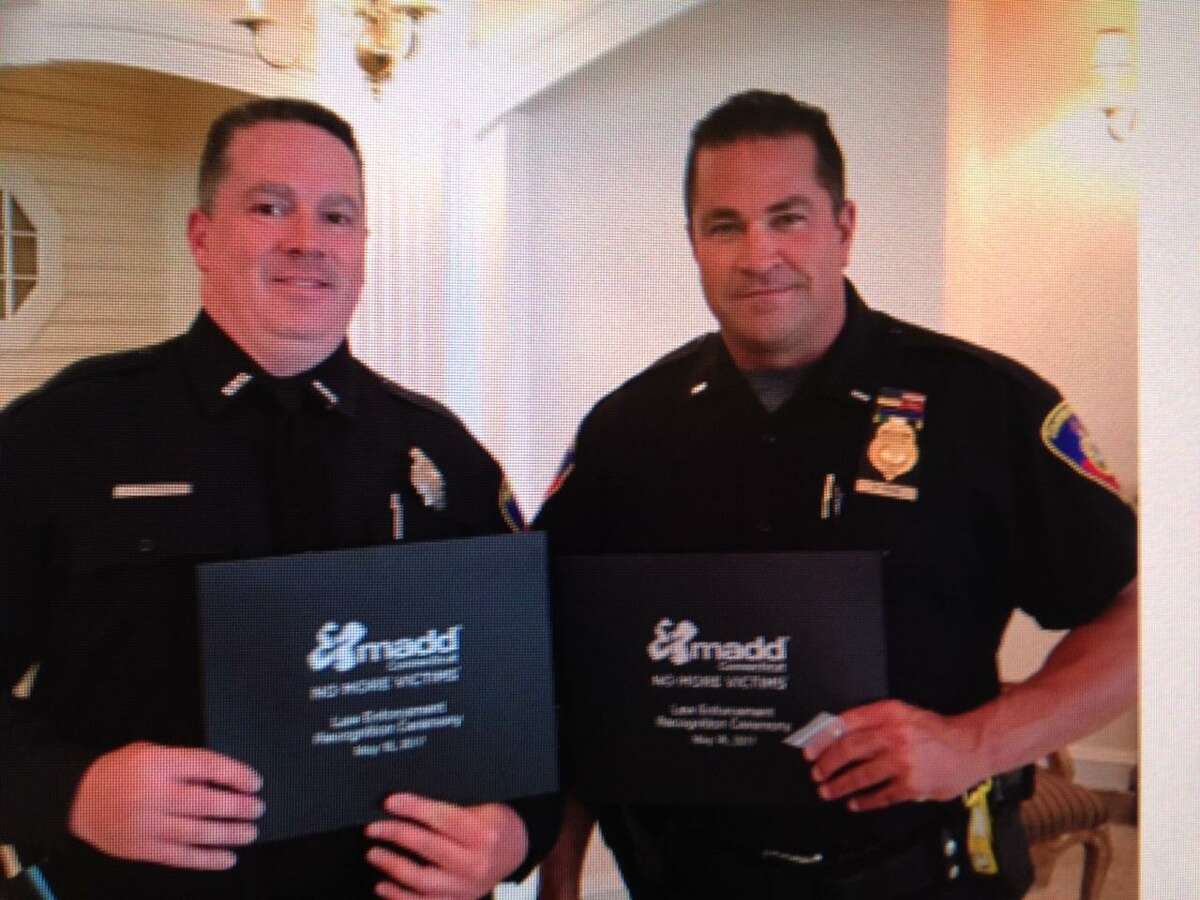 MADD presents awards to Stamford cops