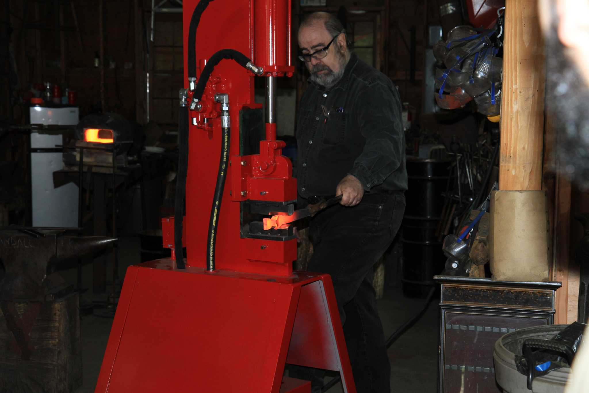 Brookfield Craft Center dedicates expanded forge