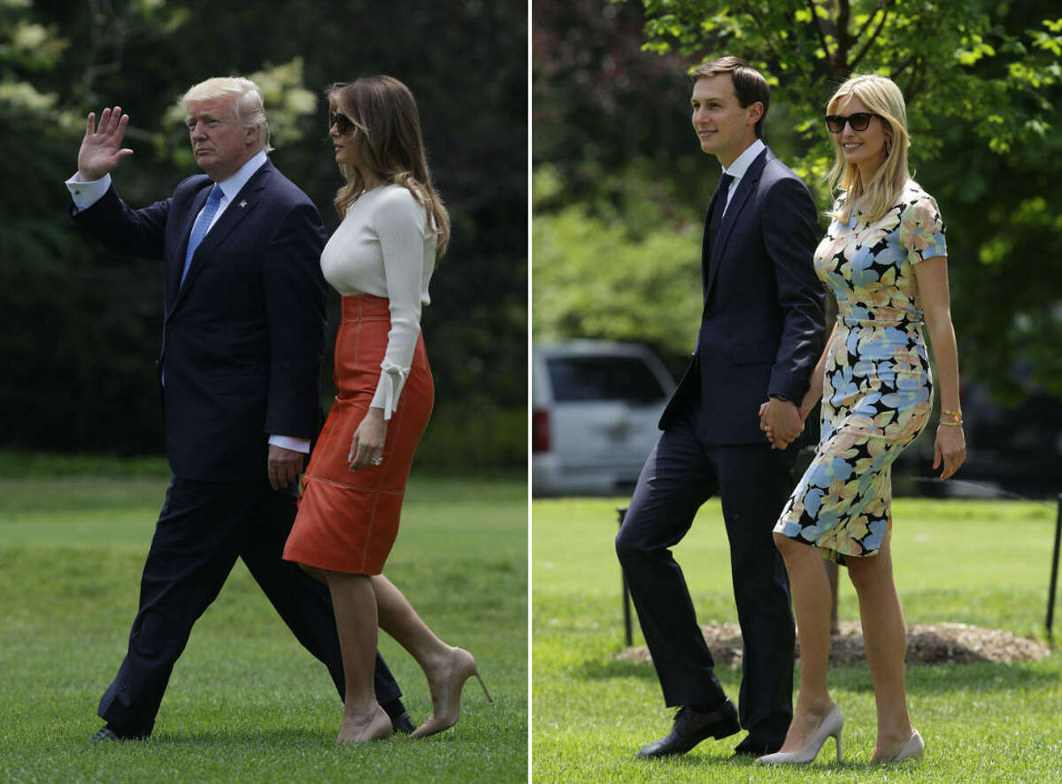 During international tour, Ivanka and Melania Trump brought the fashion ...