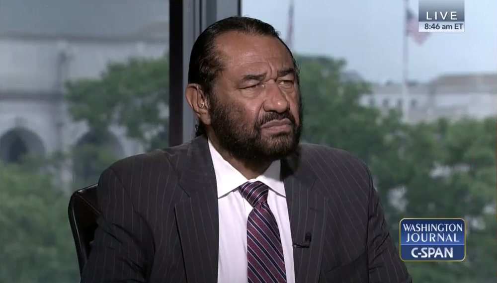 Rep. Al Green speaks out about racist calls, details plan for Trump's ...