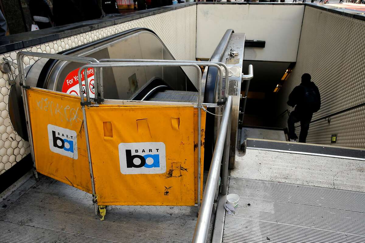 A breakdown of BART’s broken-down escalators