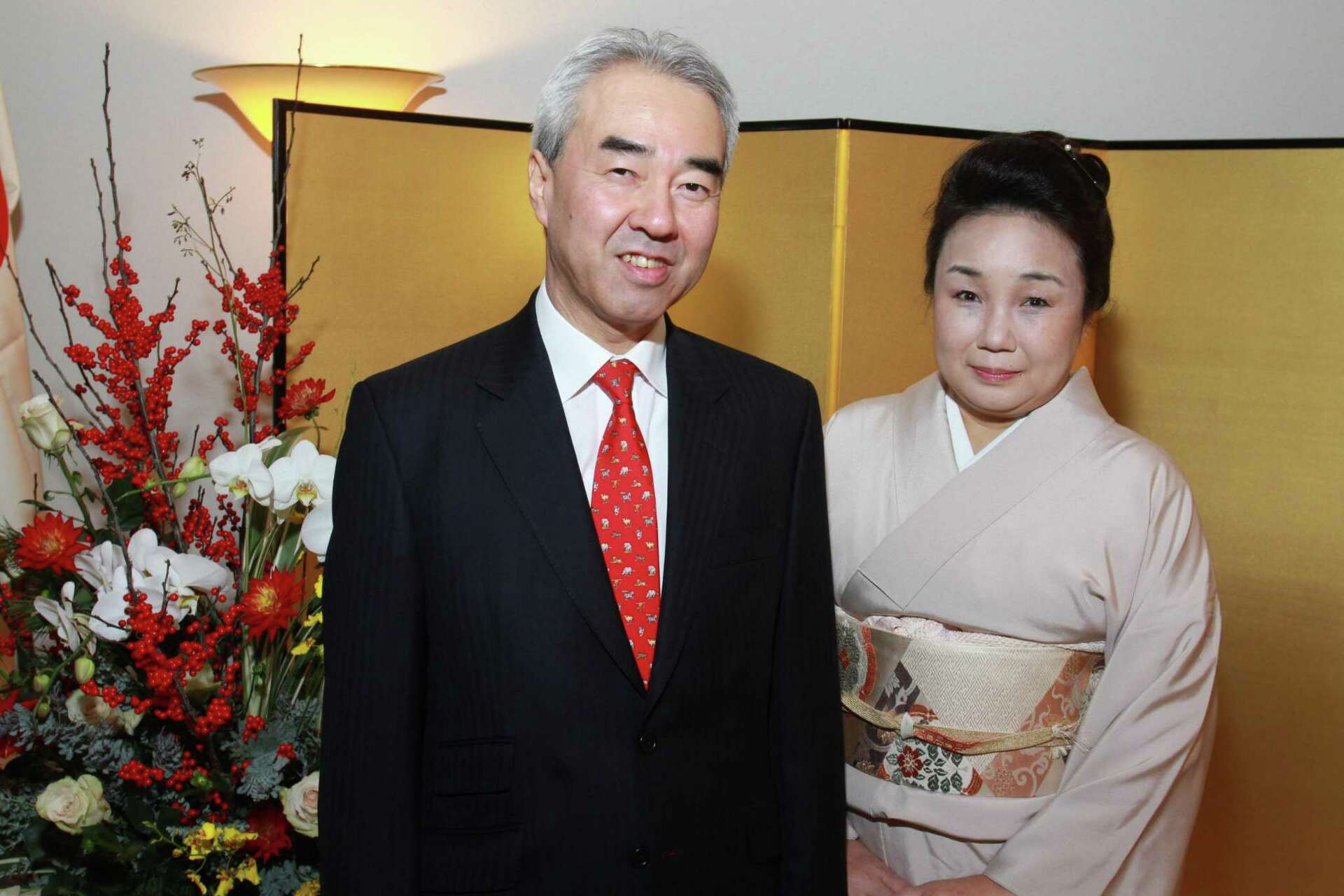 Alamo marker observes ties to Japan