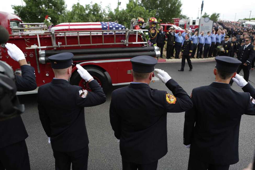Funeral procession, tributes for fallen SAFD firefighter Scott Deem