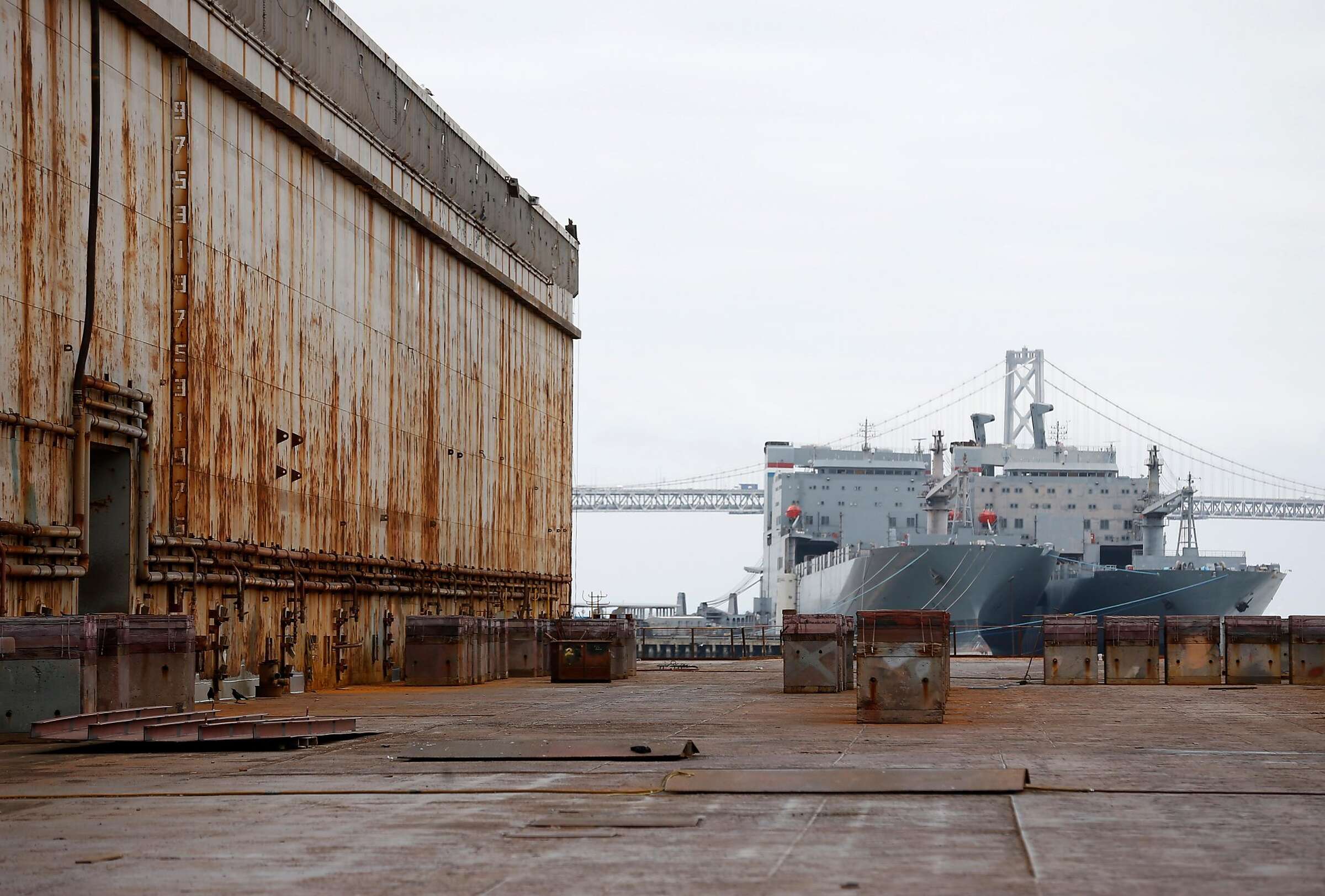 SF's Pier 70 shipyard closes after 150 years