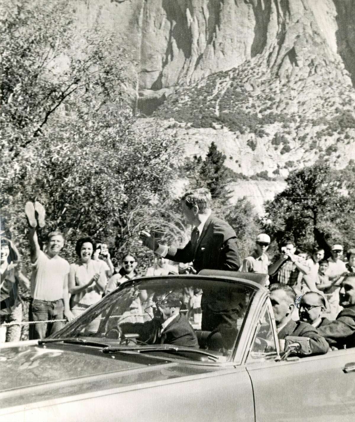 John F. Kennedy in Northern California: Photos from the archives