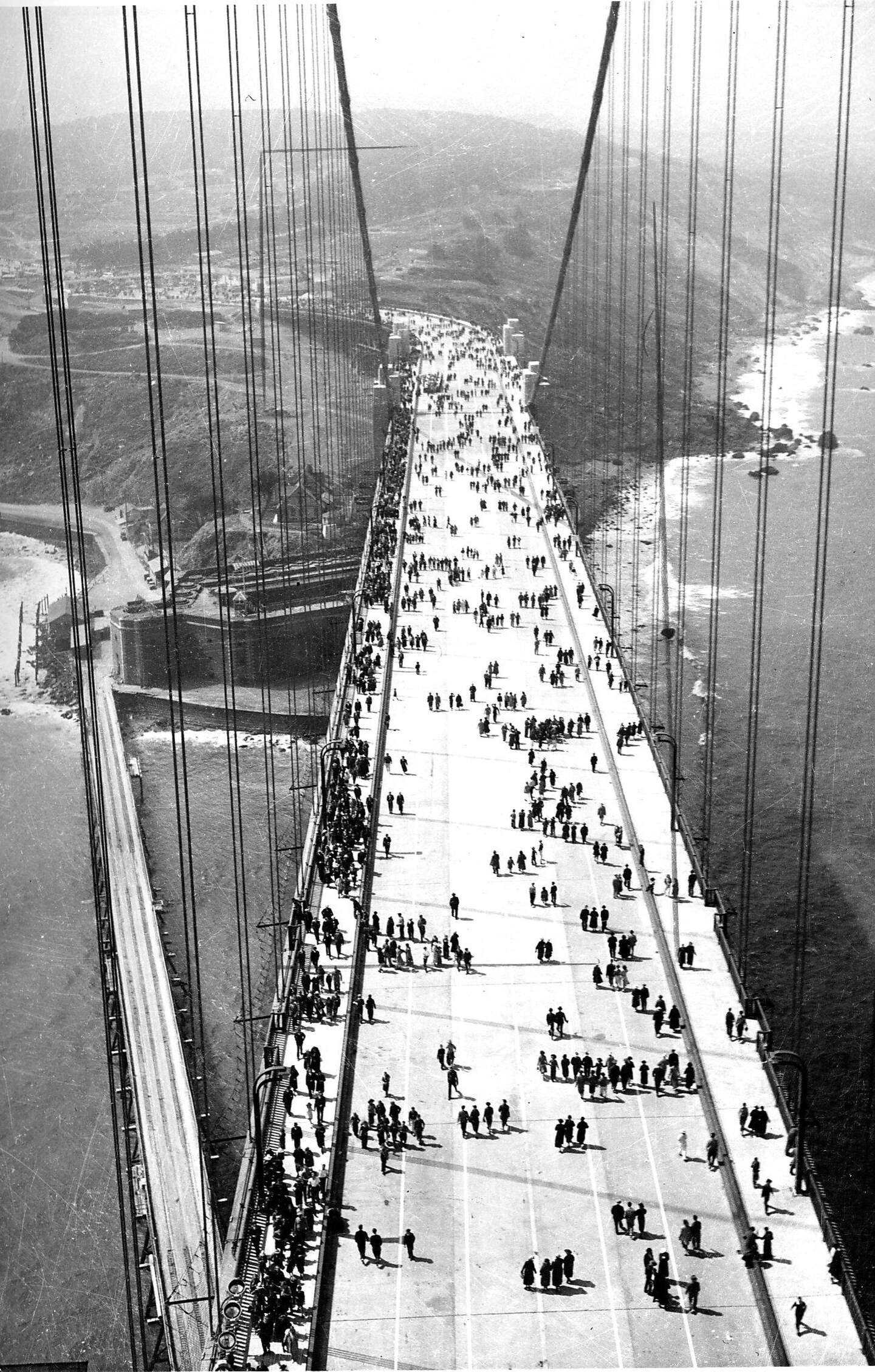 Golden Gate Bridge at 80: See photos from landmark’s 1937 debut